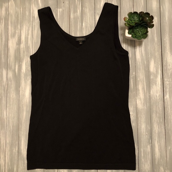 Talbots | Tops | Talbots Black Tank Top | Poshmark